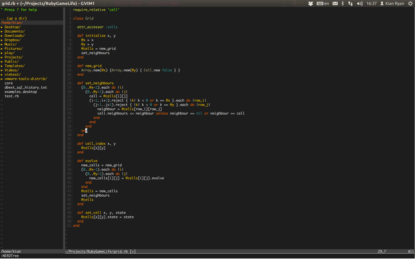 gVim on Ubuntu – Running in Fullscreen